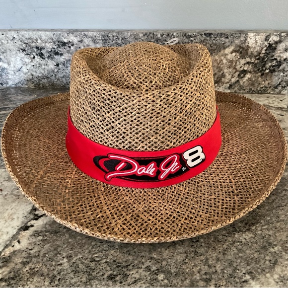 Chase Authentics | Accessories | Dale Earnhardt Jr 8 Straw Hat By Chase ...